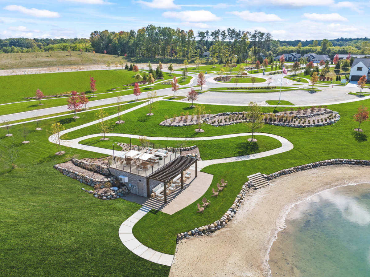 The Reserve at Crystal Lake | New Construction Commerce MI | Evergreen ...